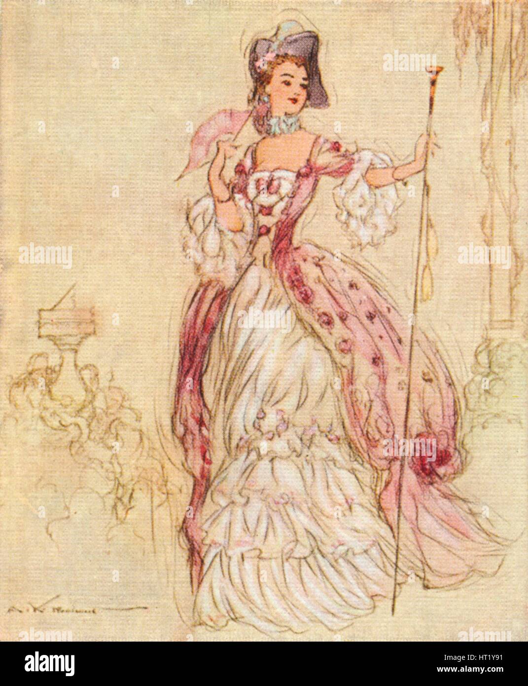 Madame de Pompadour, (1721-1764), 1937. Artist: Alexander K MacDonald ...