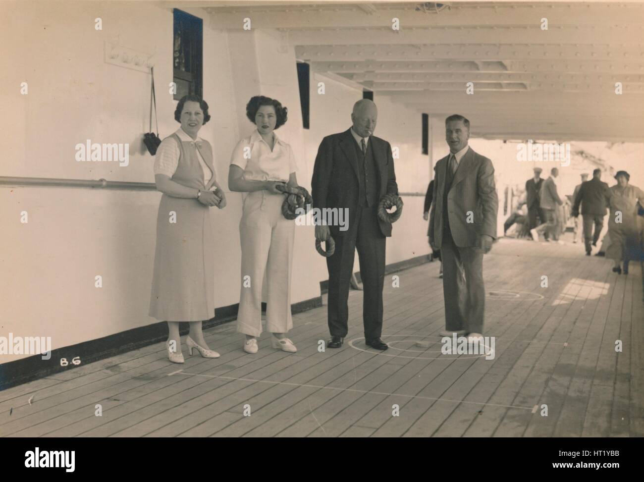 1930s ship deck hi-res stock photography and images - Alamy