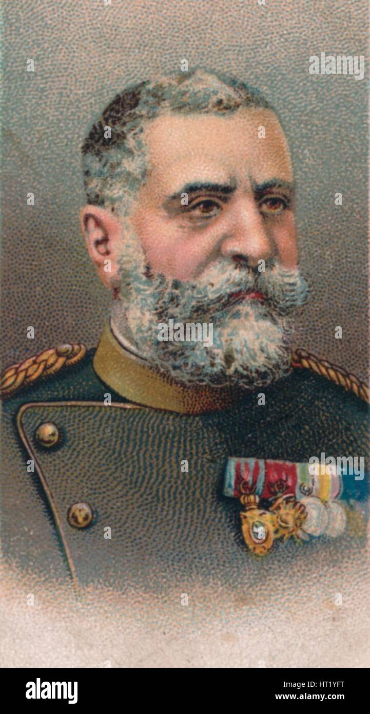 Radomir Putnik (1847-1917), Serbian Field Marshal, 1917. Artist ...