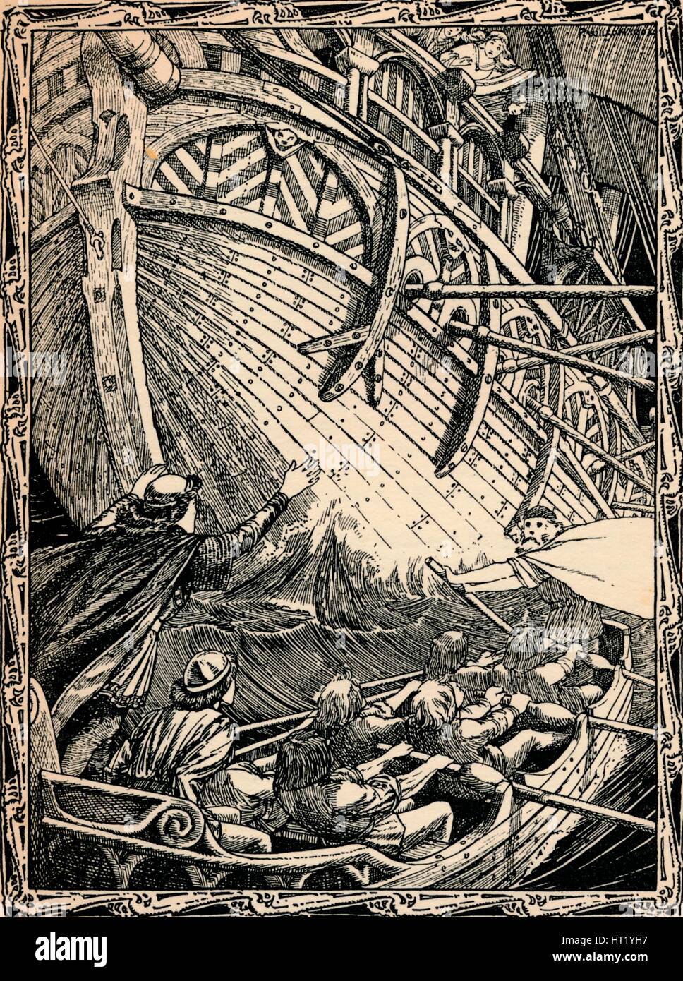 The White Ship, 1902. Artist: Patten Wilson Stock Photo - Alamy
