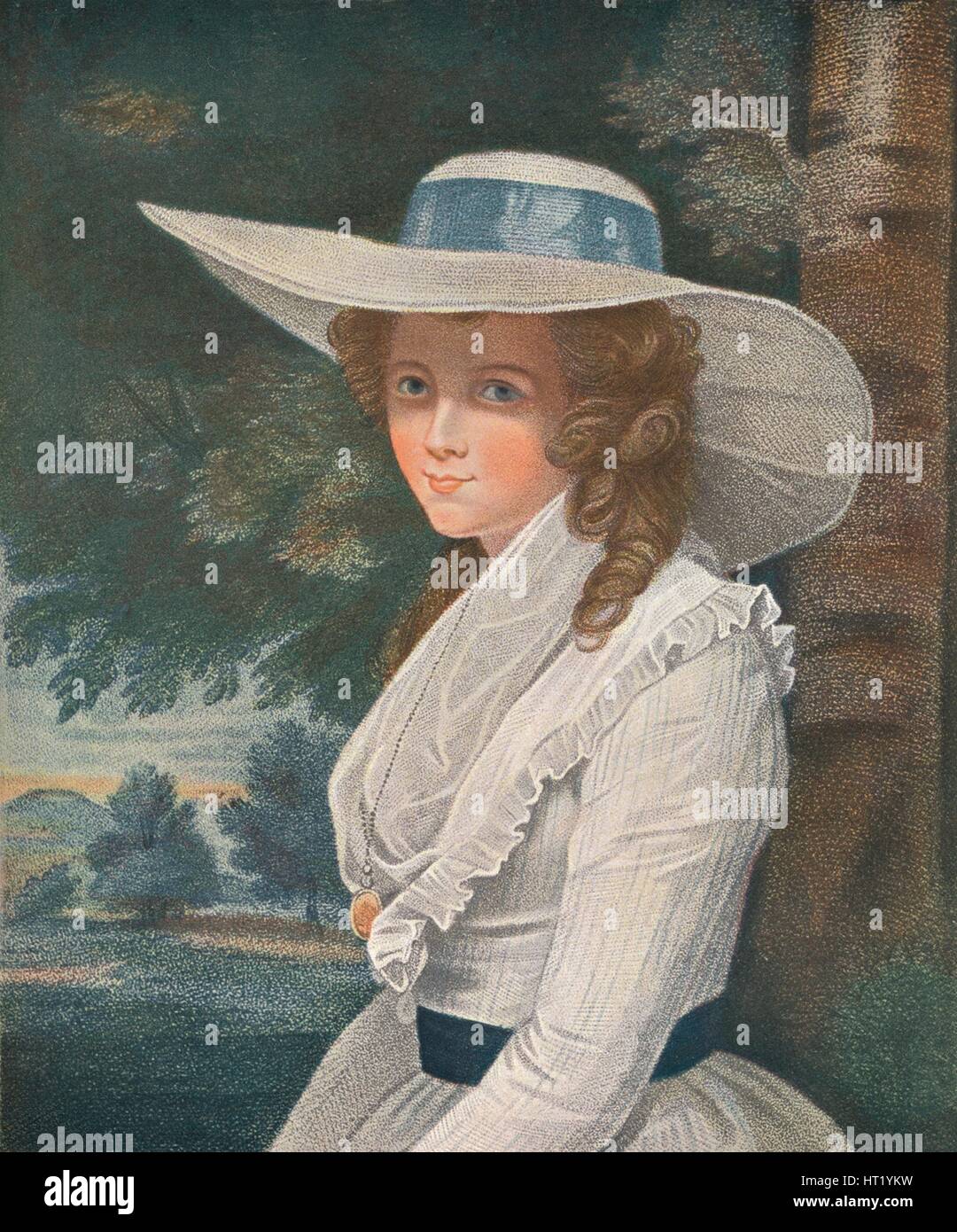 Lavania Countess Spencer, 1901. Artist: Sir Joshua Reynolds Stock Photo ...