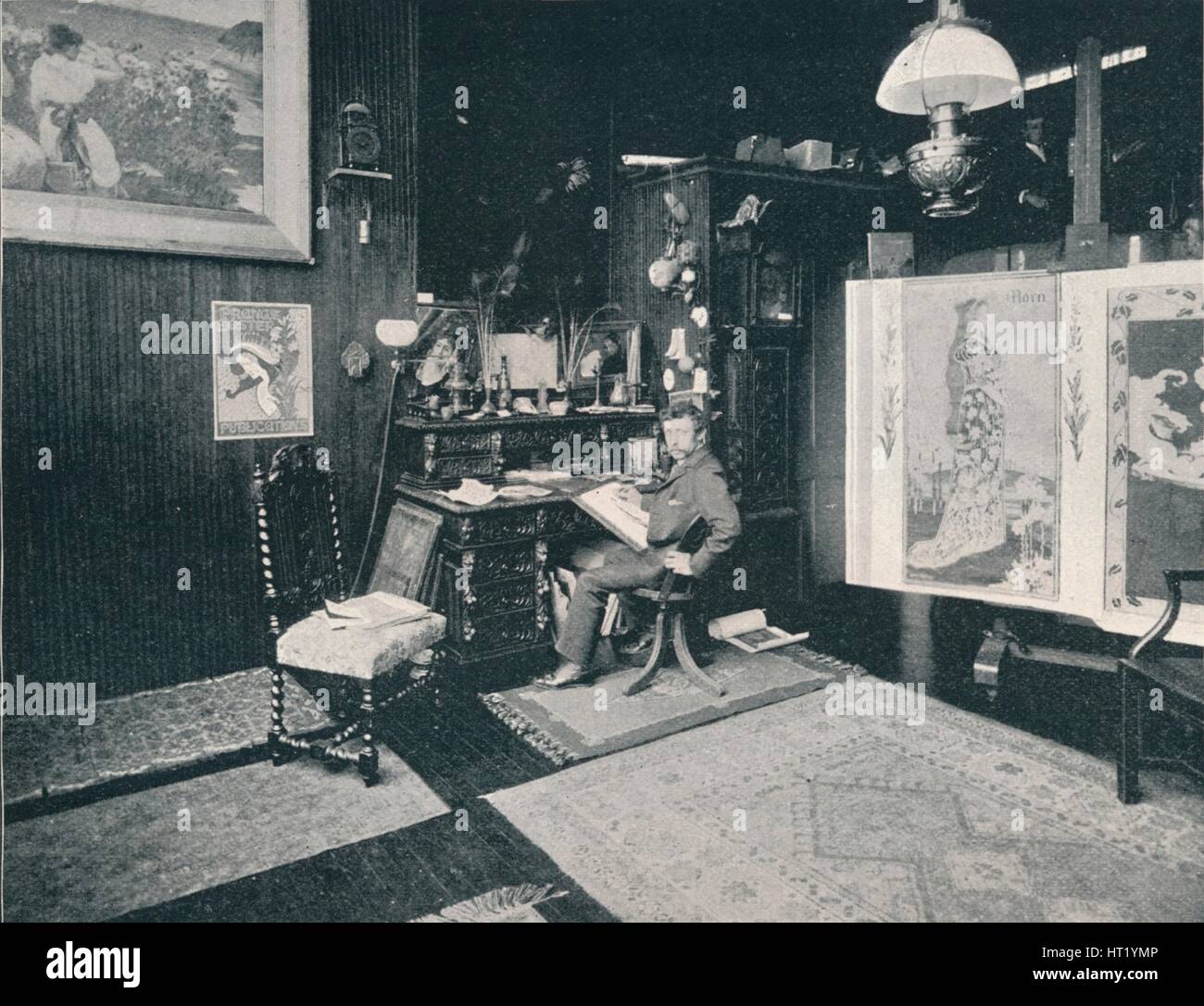 Louis John Rhead (1857-1926) was an English-born American, artist ...