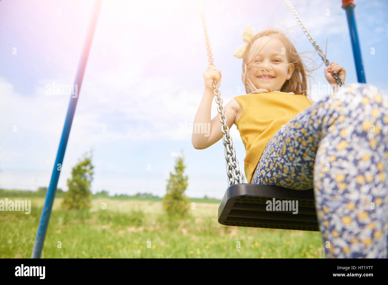 To enjoy your freedom like a child Stock Photo - Alamy