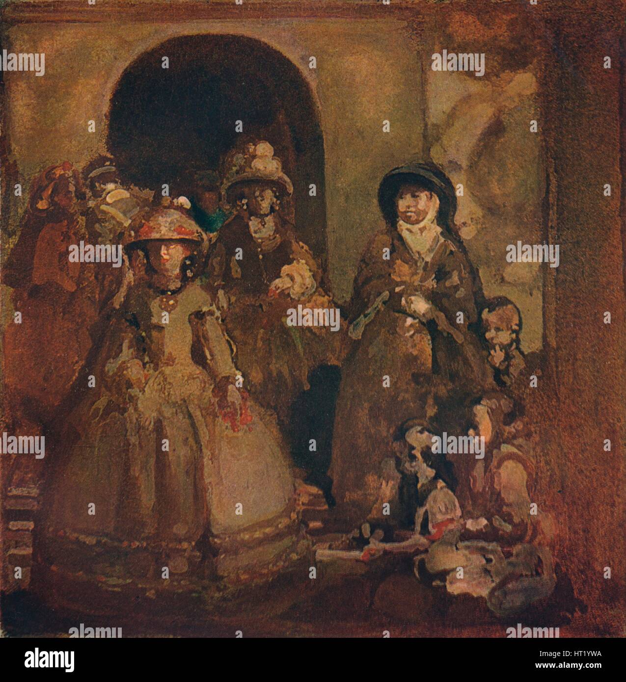 La Demimondaine, 1911. Artist: James Pryde Stock Photo - Alamy