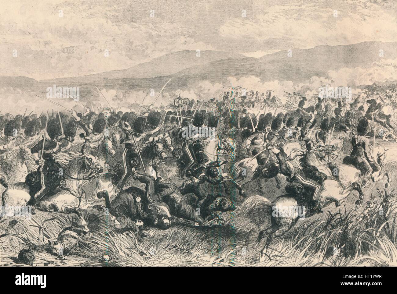 Balaclava, 25th October 1854. The Charge of the Scots Greys, 1884 ...