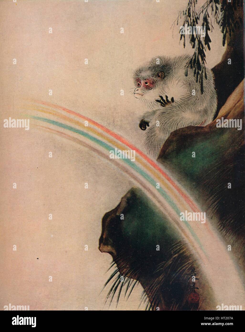 'Lacquer drawing on paper by Zeshin', 19th century. Artist: Shibata ...