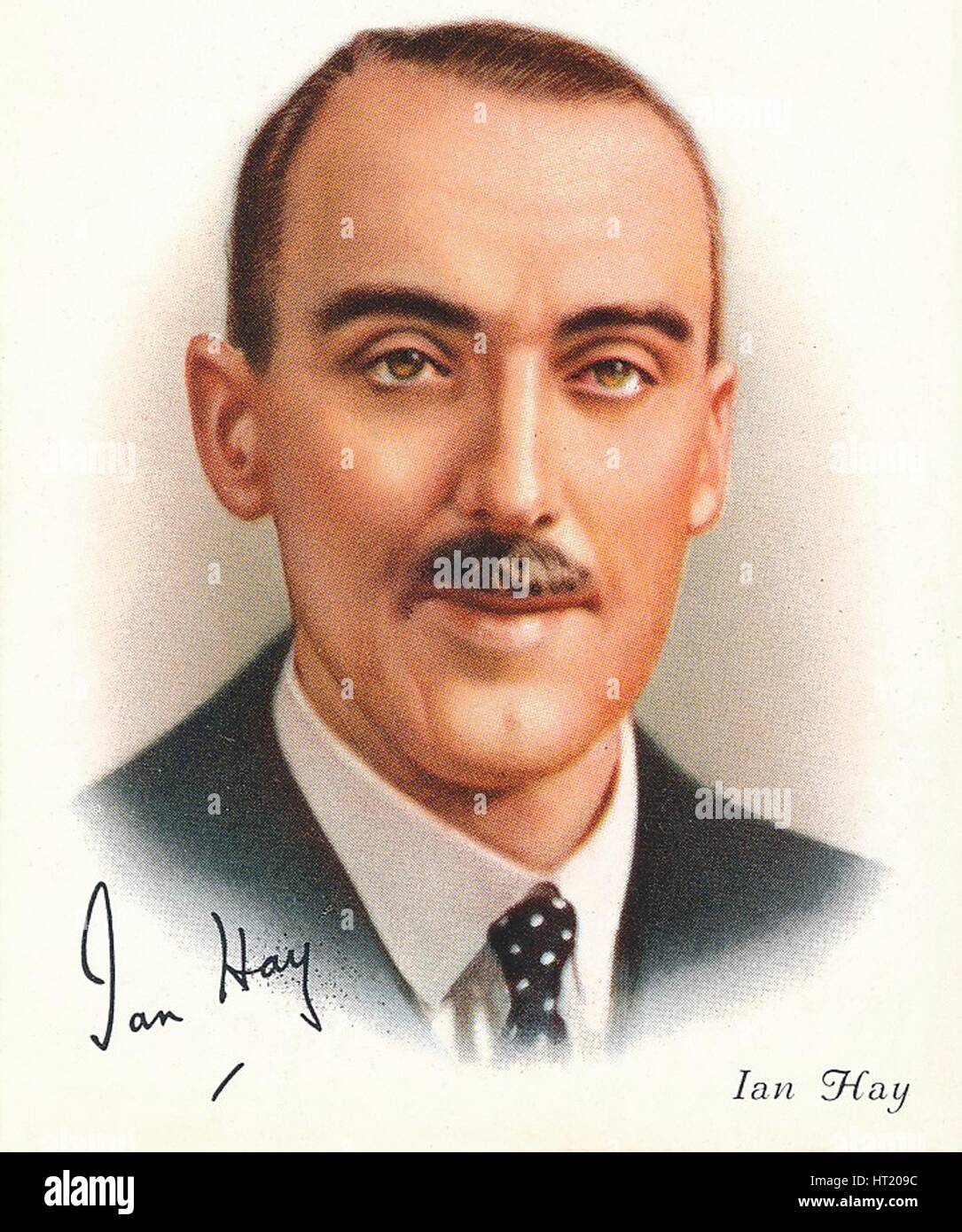 Ian Hay (Major John Hay Beith), 1937. Artists: Unknown, WD & HO Wills ...