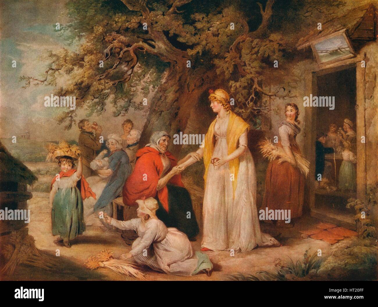 'Outside a Country Alehouse', c18th century. Artist: William Ward Stock ...