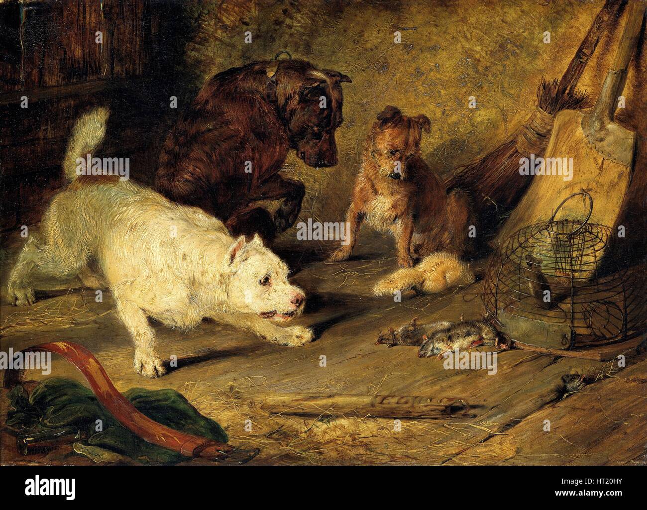Sir edwin landseer hunting hi-res stock photography and images - Alamy