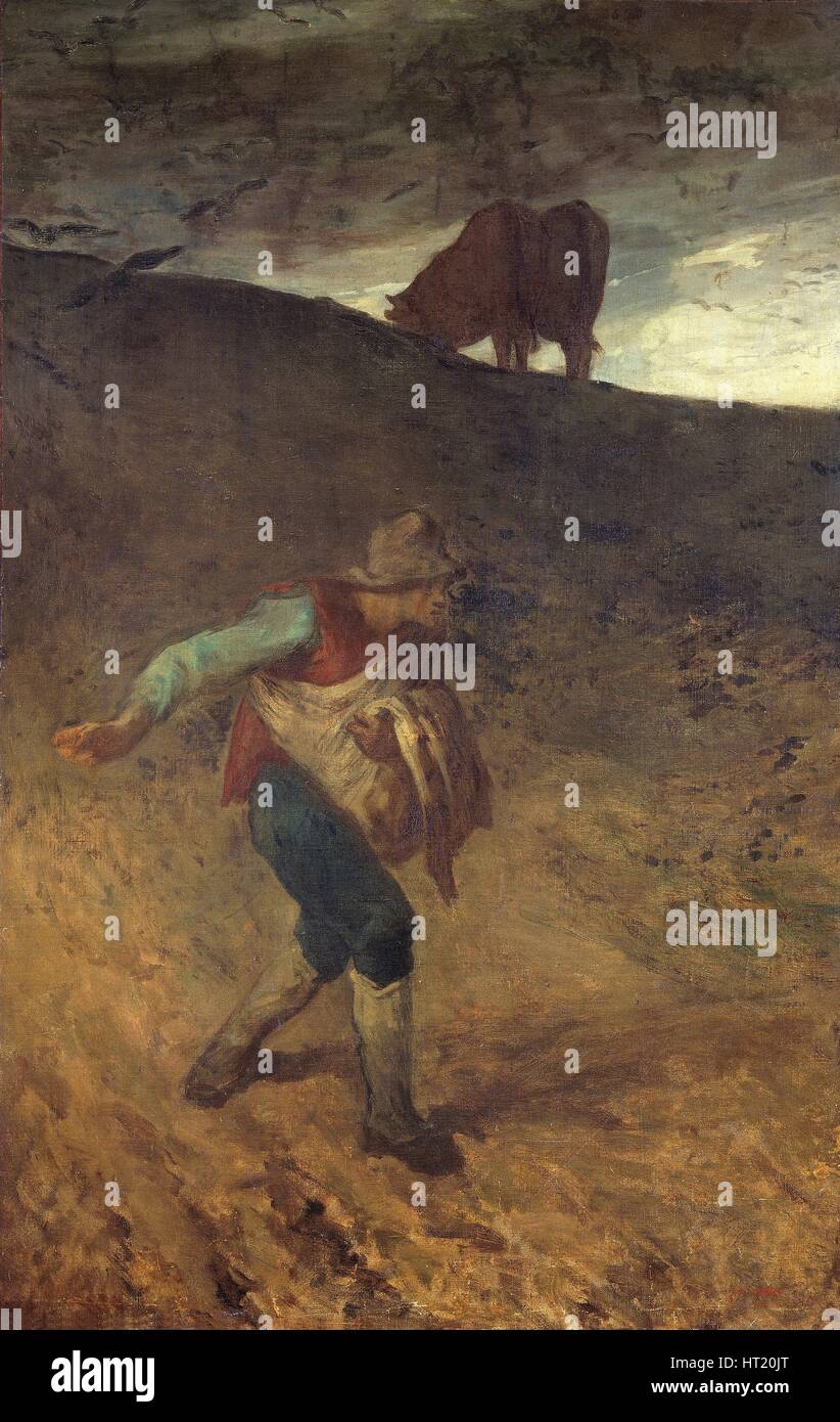Jean francois millet the sower hi-res stock photography and images - Alamy