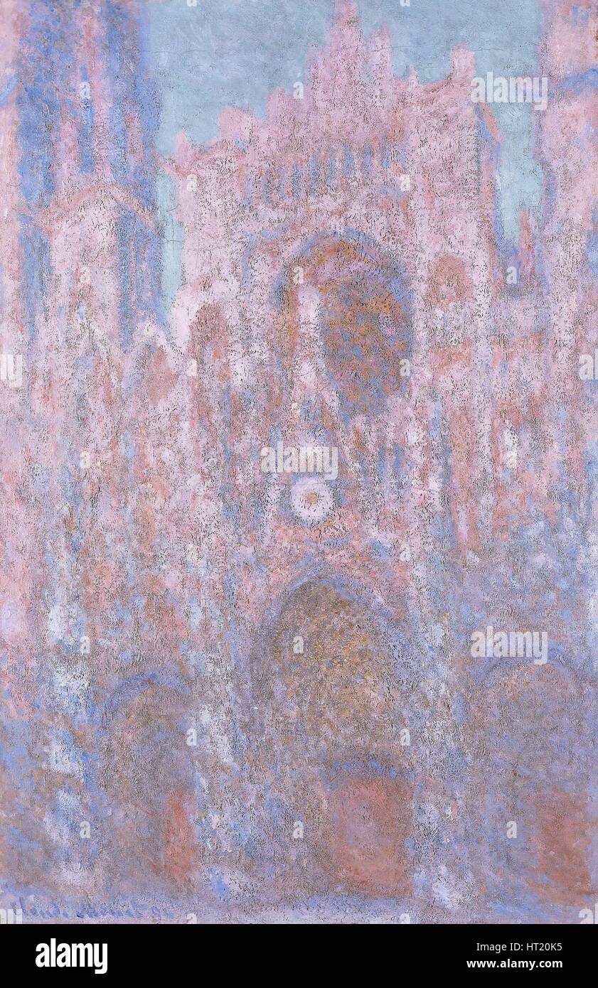 Pink monet hi-res stock photography and images - Alamy