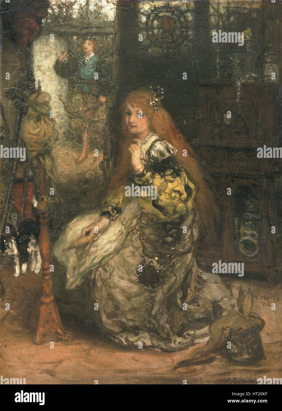 'He is coming', 1874. Artist: Matthijs Maris Stock Photo - Alamy