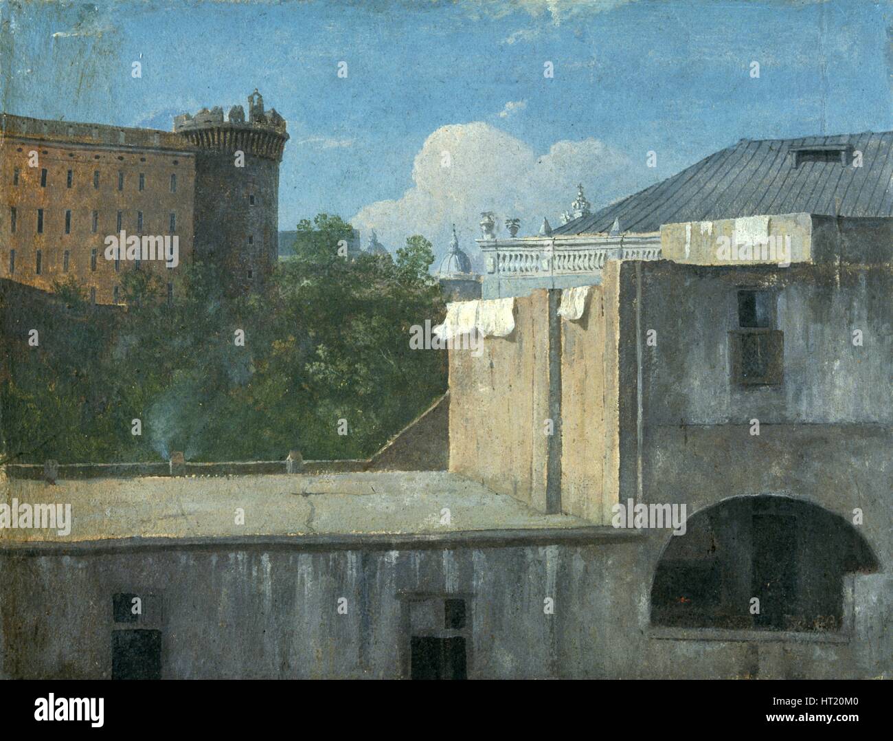 'Buildings in Naples with the North-East side', 1782. Artist: Thomas ...