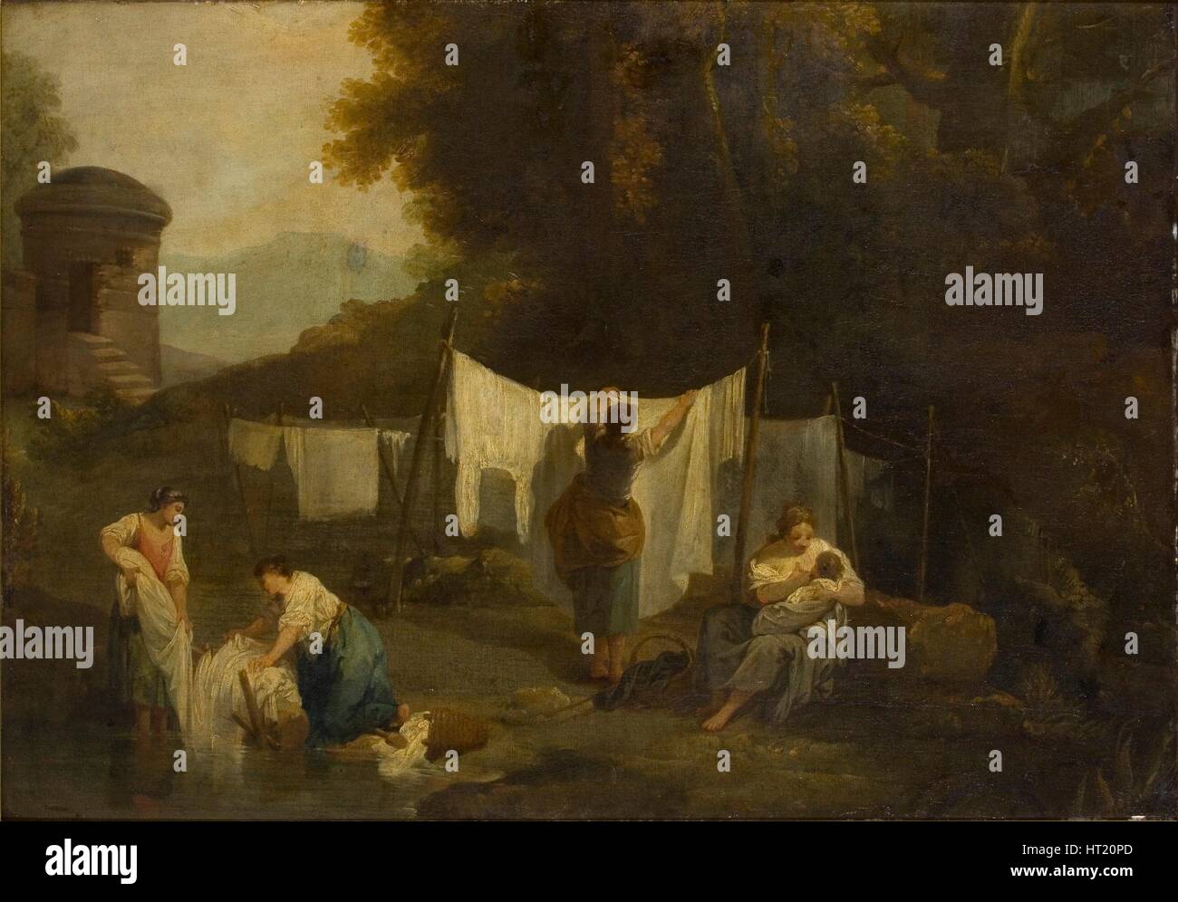 Hanging laundry 18th century hi-res stock photography and images - Alamy