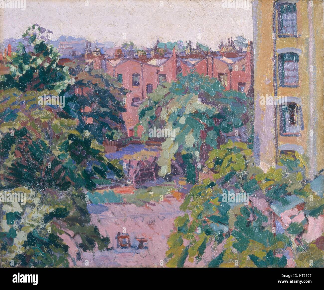 'Mornington Crescent', c1912. Artist: Harold Gilman Stock Photo - Alamy