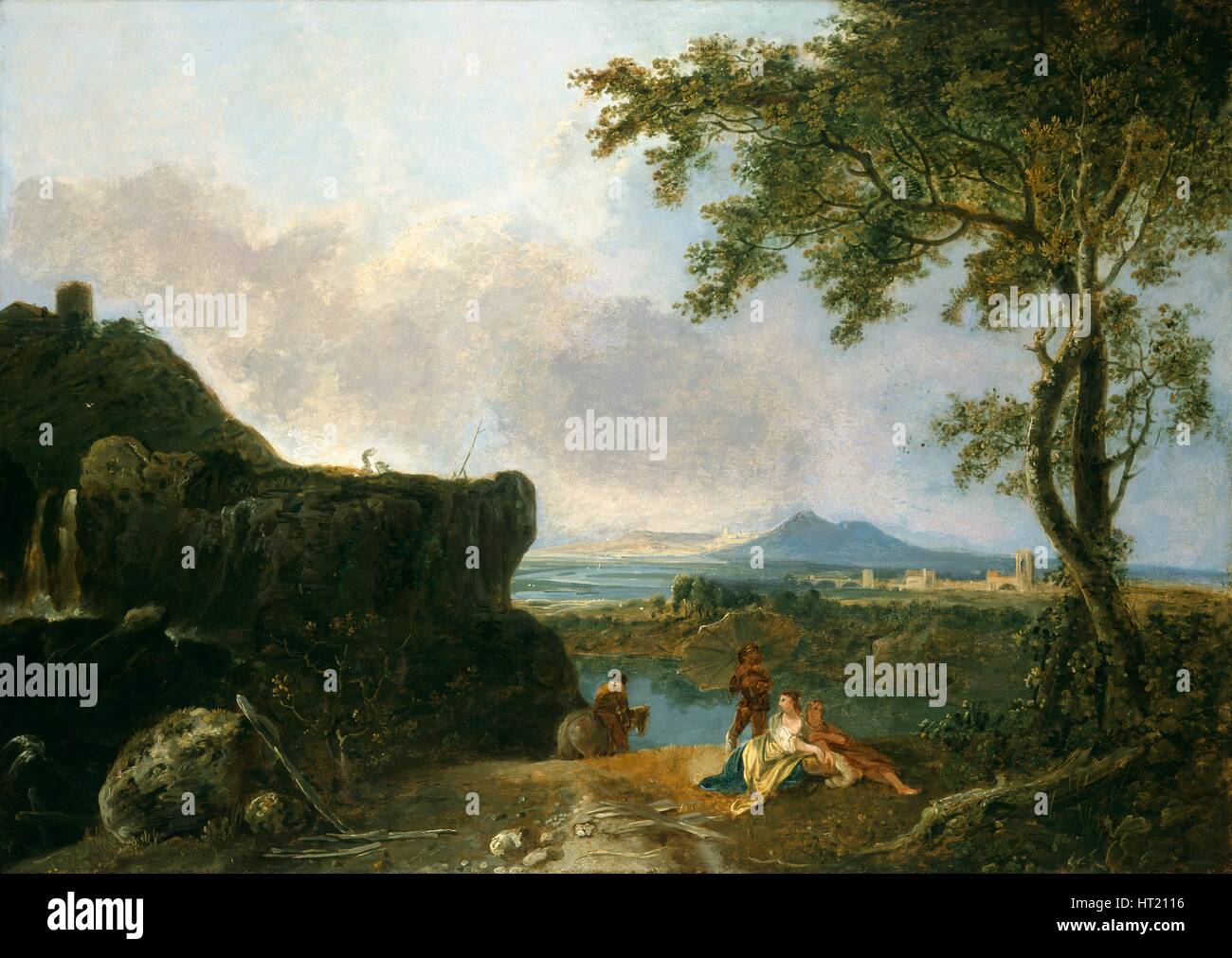 'A white monk;, 1733-1782. Artist: Richard Wilson Stock Photo - Alamy