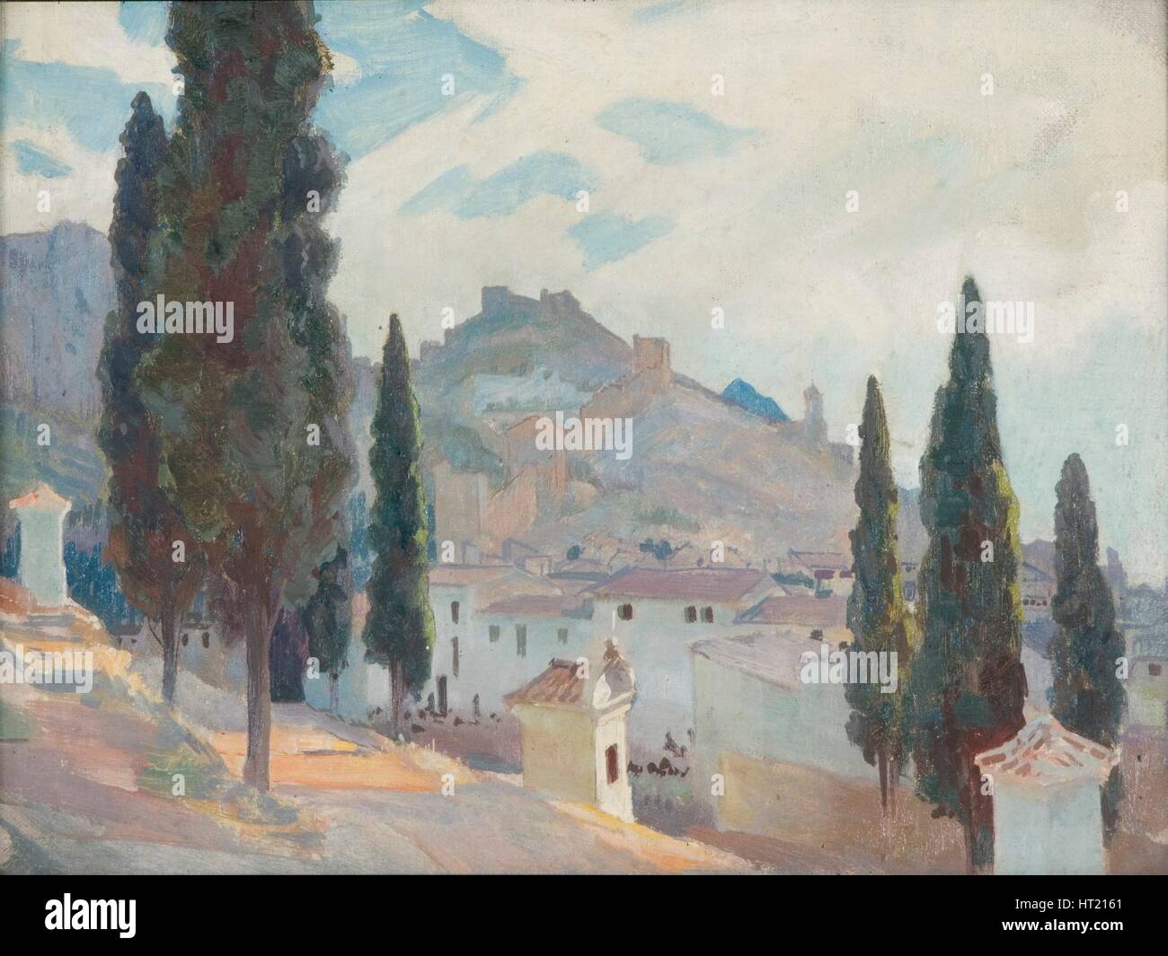 'Spanish Landscape', 1895-1933. Artist: George Murray Stock Photo - Alamy