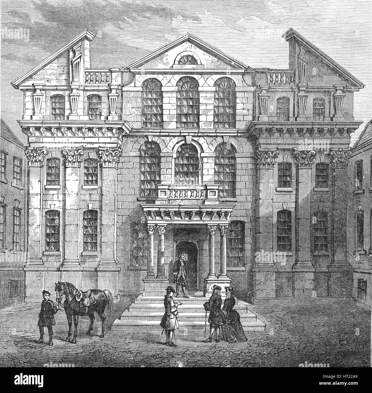 Monmouth House, 1770 (1897). Artist: Unknown Stock Photo - Alamy