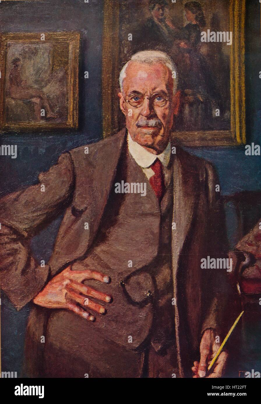 'Portrait of the Artist', 1932 (1935). Artist: Frederick Brown Stock ...