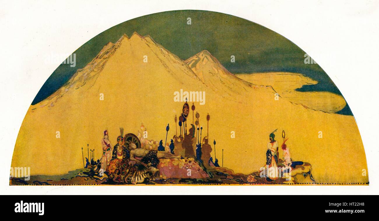 'The Dream of Maxen Wledig. Emperor of Rome', c1914. Artist: George ...