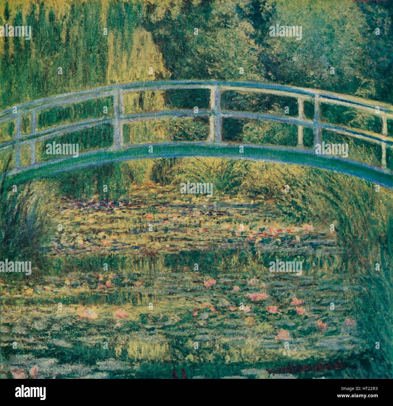 'The Water-Lily Pond', 1899. Artist: Claude Monet Stock Photo - Alamy