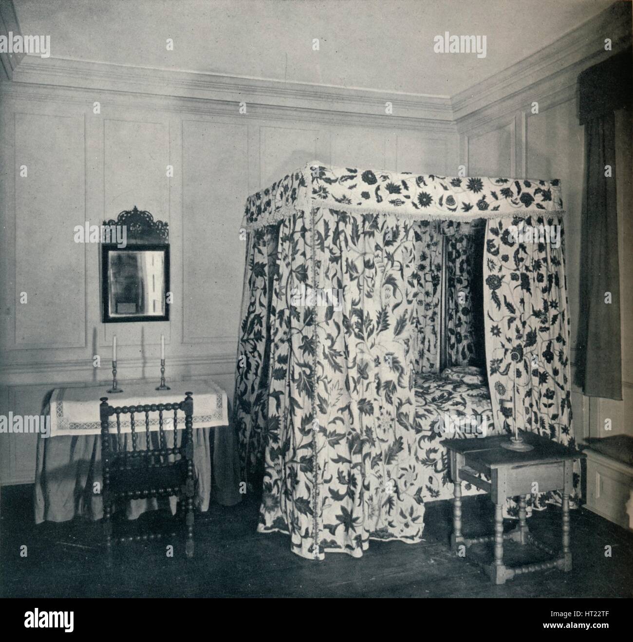 'A Bedroom from the House of Major Nicholas Sewall, at Secretary', 1930 ...