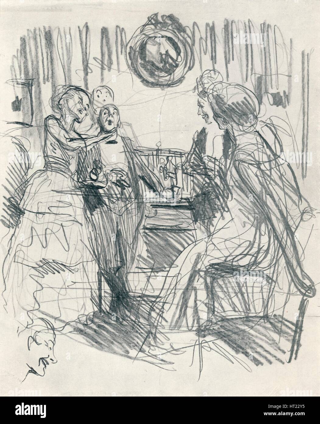 'July 1915 - Stage One', c1920. Artist: Frederick Henry Townsend Stock ...