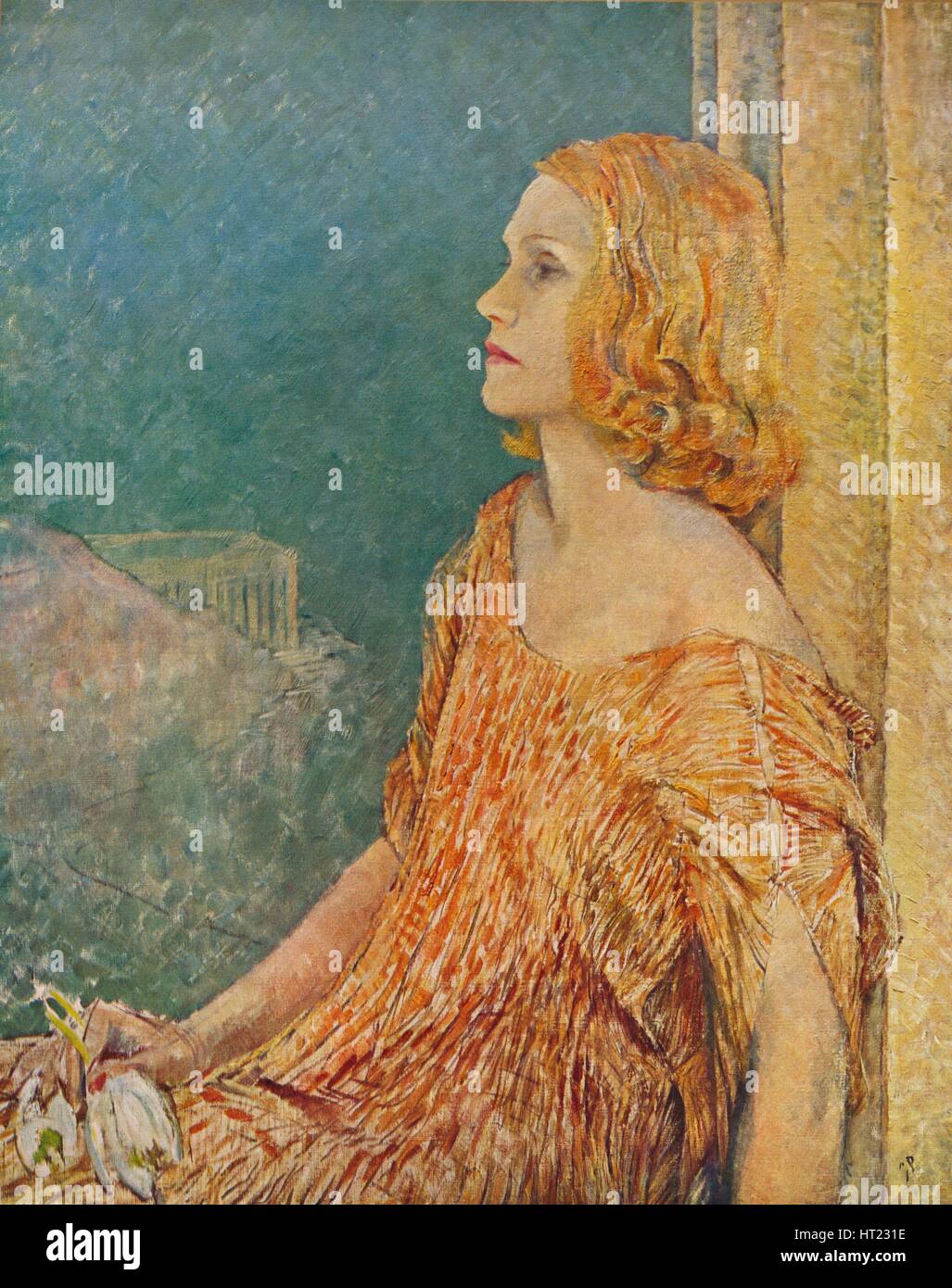 'The Lady Melchett', 1935. Artist: Glyn Warren Philpot Stock Photo - Alamy