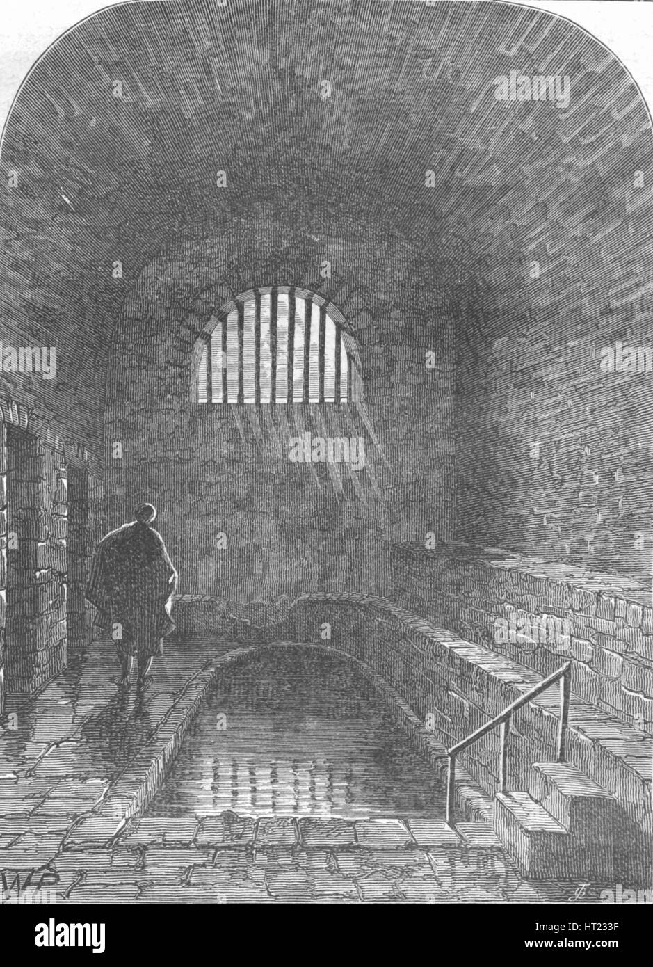 Roman bath england 19th century hi-res stock photography and images - Alamy