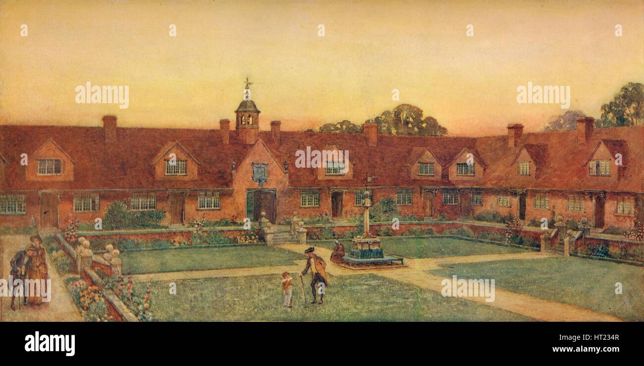 'The Churchill Cottage Homes, Somerset. Silcock and Reay, Architects ...