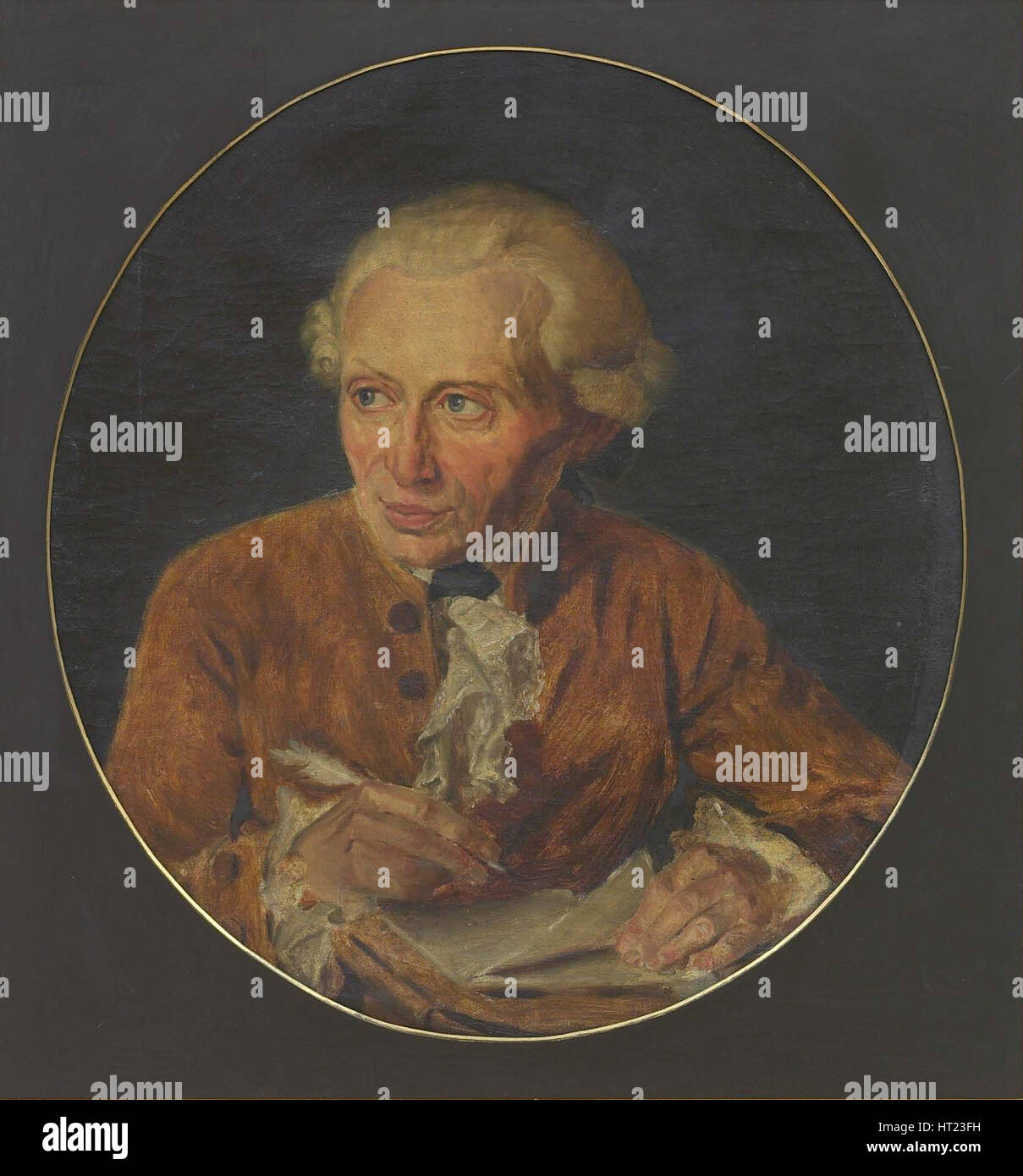 Portrait of Immanuel Kant (1724-1804), Early 19th century. Artist ...