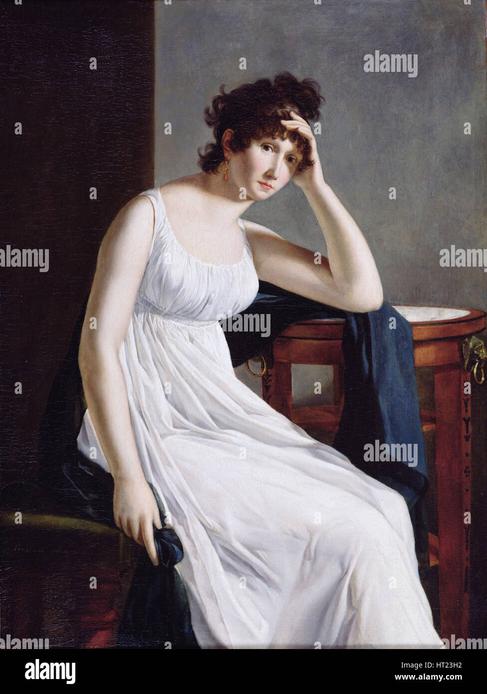 Self-Portrait, 1800s. Artist: Mayer, Constance (1775-1821 Stock Photo ...