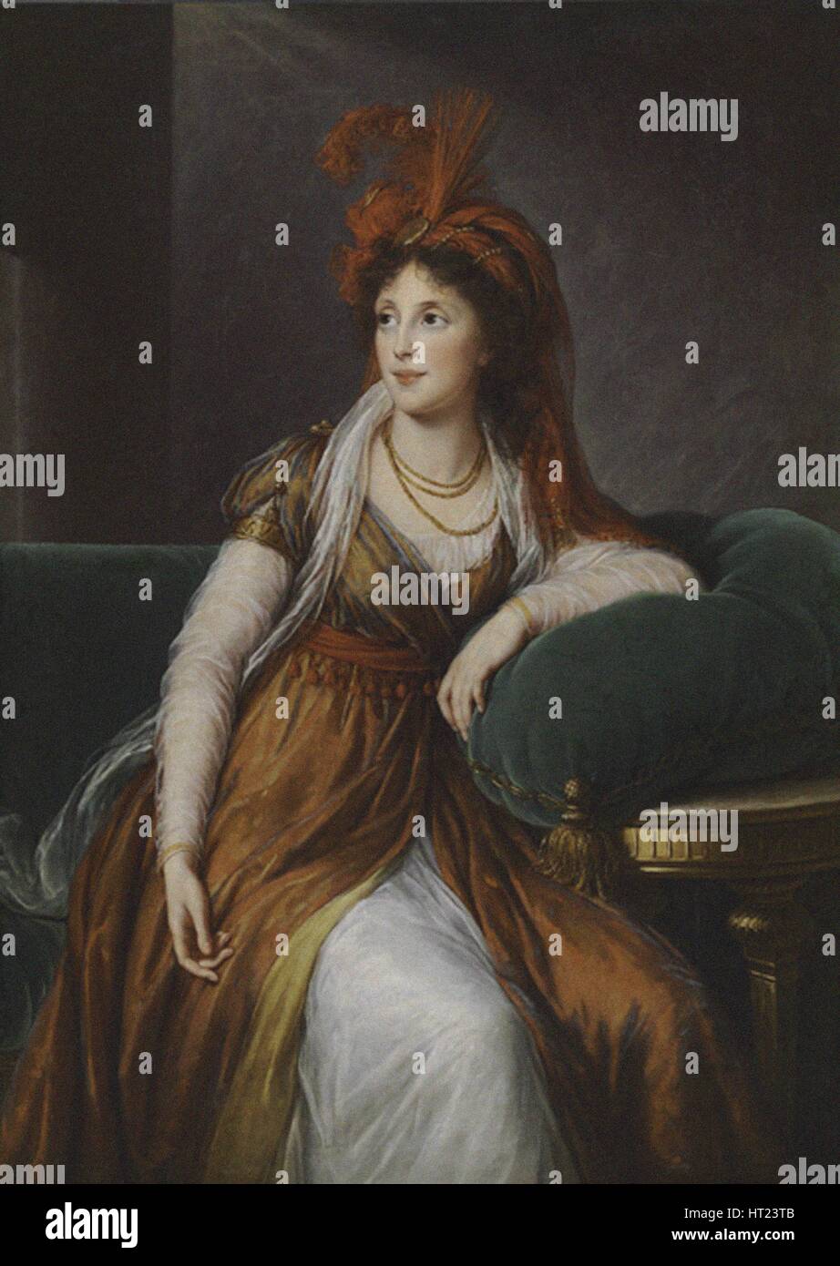 Countess Anna Alexandrovna Golitsyna, nee Princess Bagrationi ...
