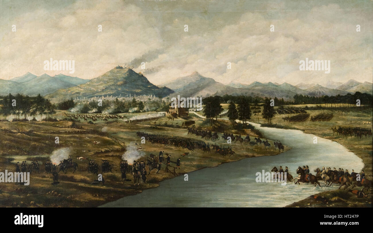 The Battle of the Alma on September 20, 1854, c. 1875. Artist ...