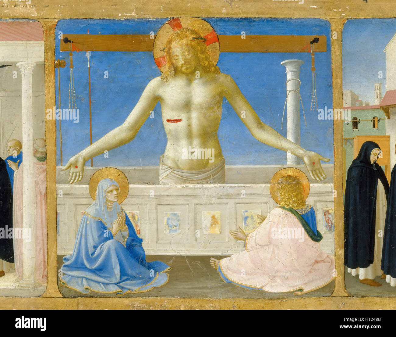 The Resurrection (Predella of the retable The Coronation of the Virgin ...