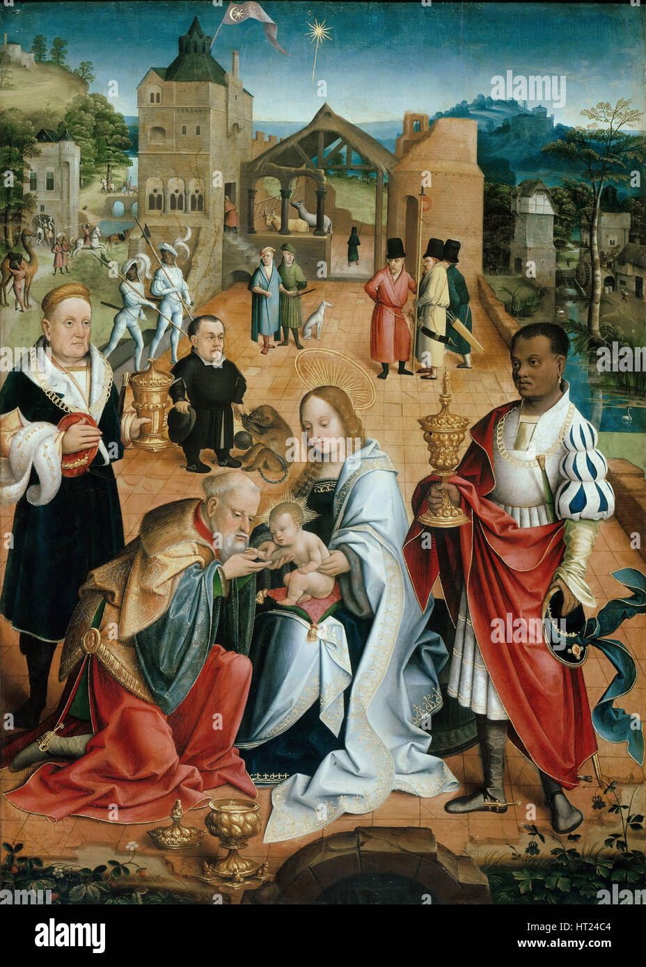 Magi triptych panel hi-res stock photography and images - Alamy