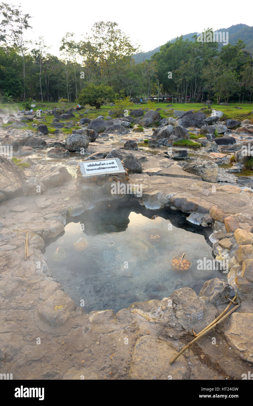 Hot spring eggs hi-res stock photography and images - Alamy