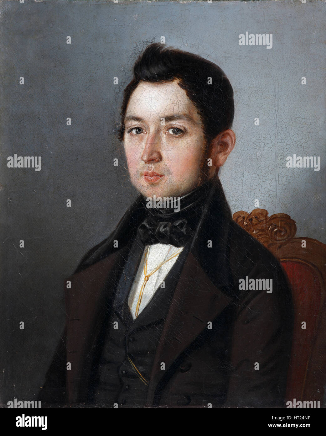 Portrait of Ivan Ivanovich Molnar (1802-1872), 1840. Artist ...