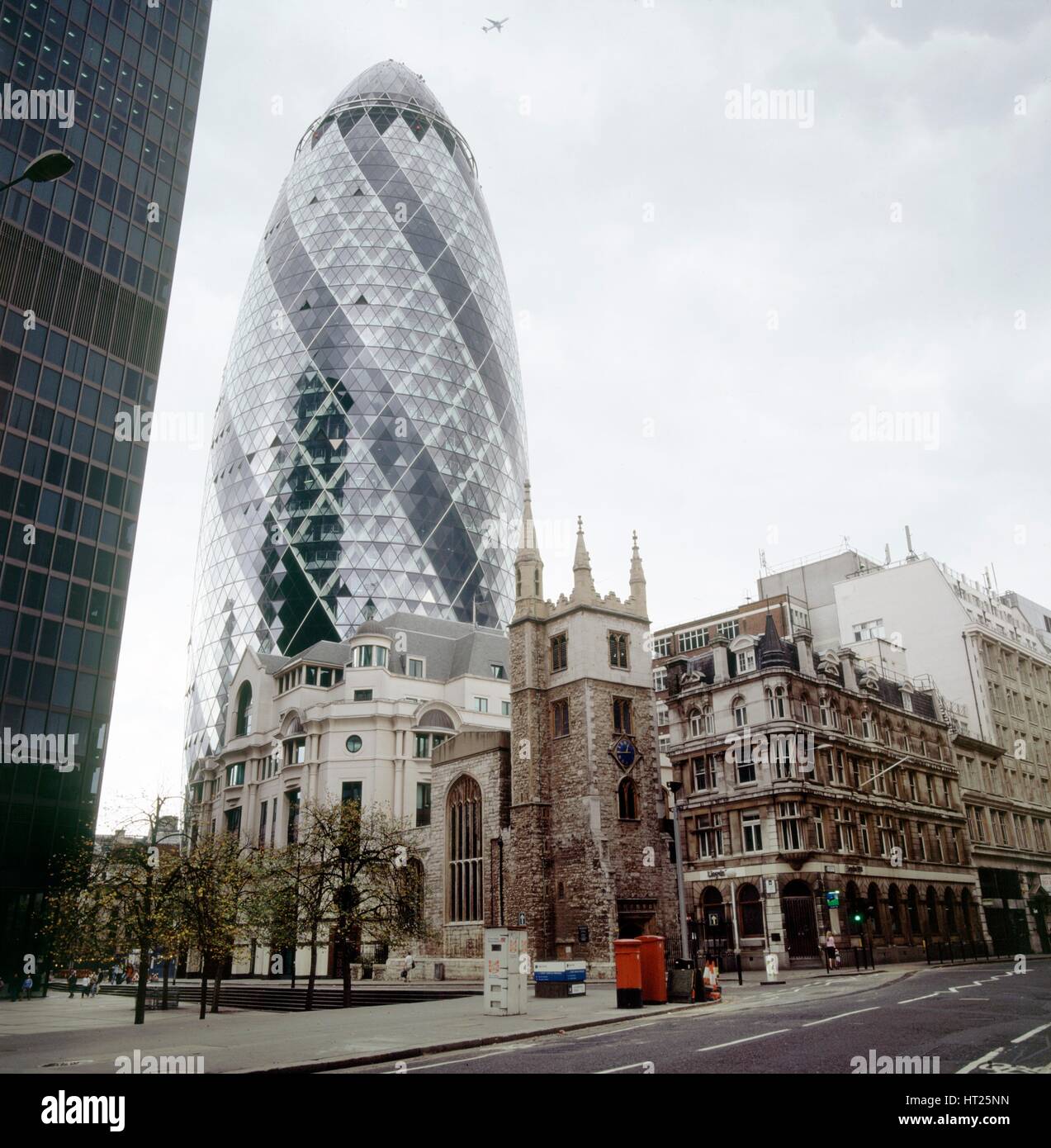 30 St Mary Axe, City of London, 2000s. Artist: Unknown Stock Photo - Alamy