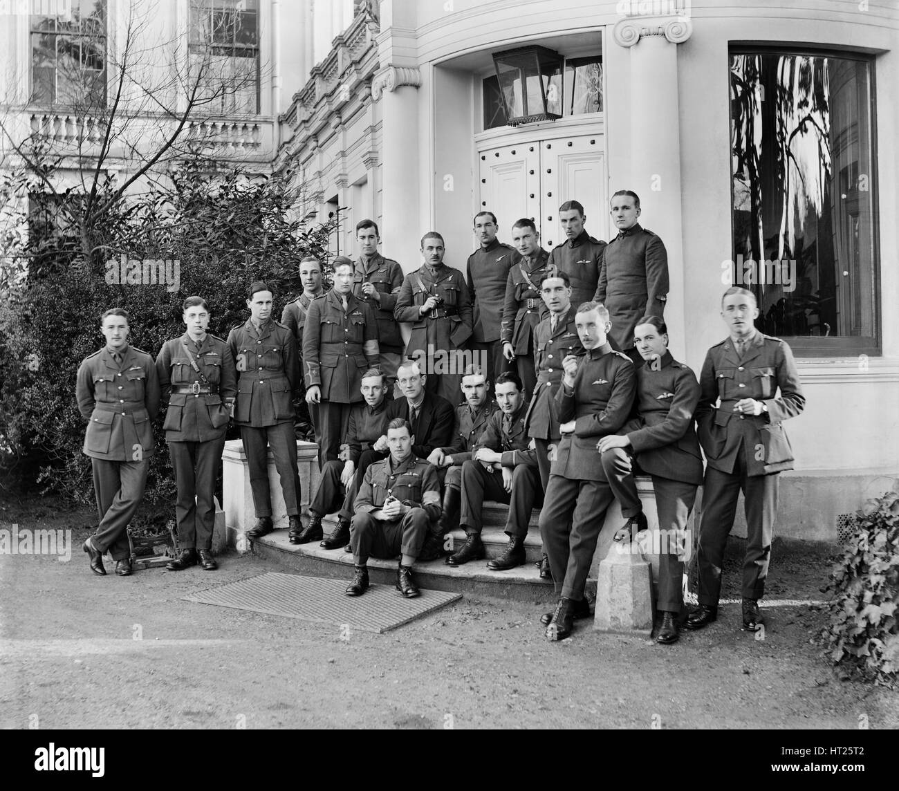 Convalescing airmen, Shirley Park, Shirley Road, Shirley, London ...
