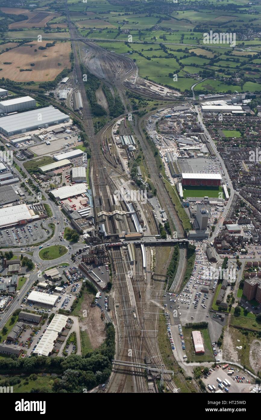 Crewe Railway Station, Cheshire, 2007. Artist: Historic England Staff ...
