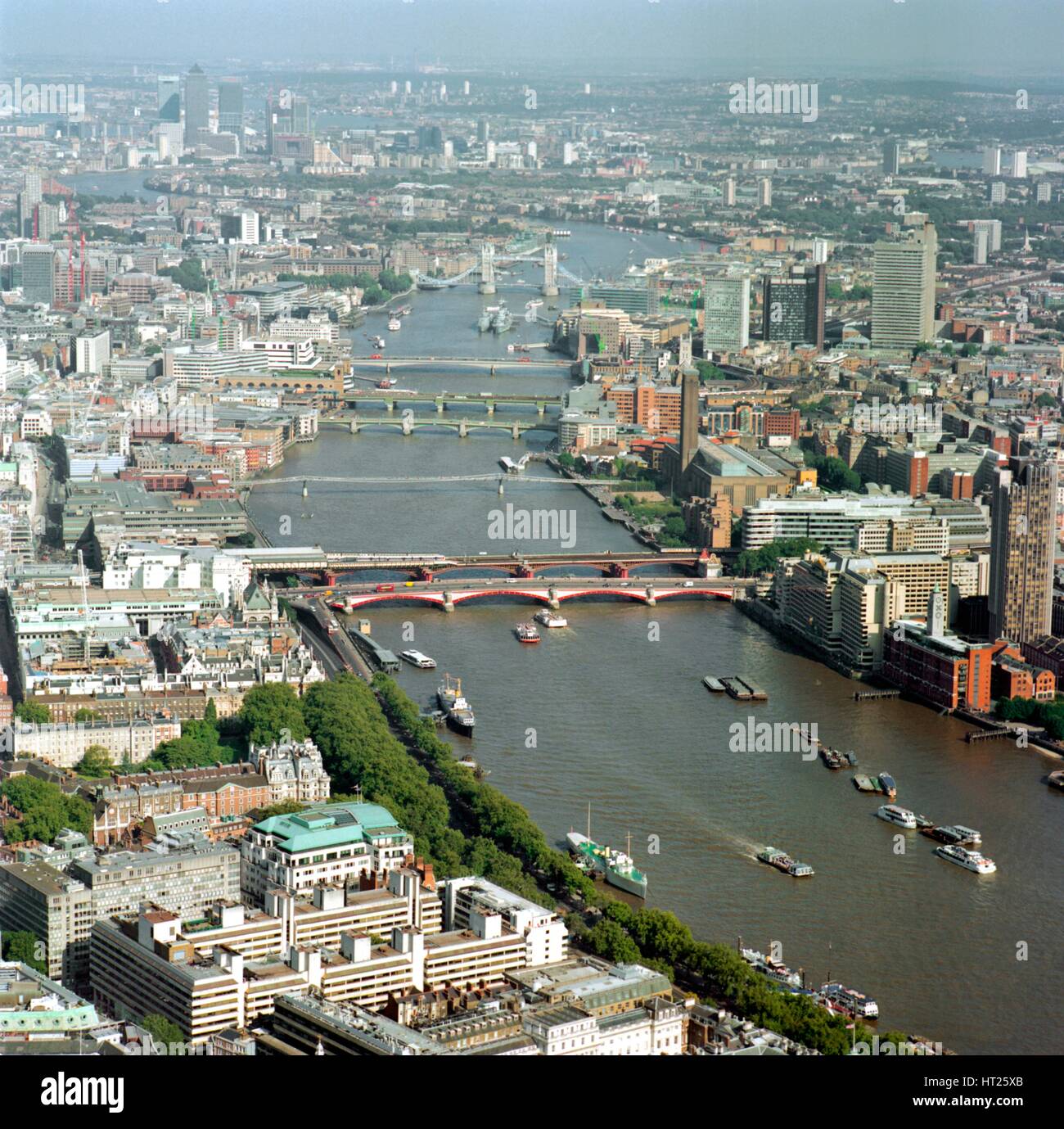 River Thames Birds Eye View