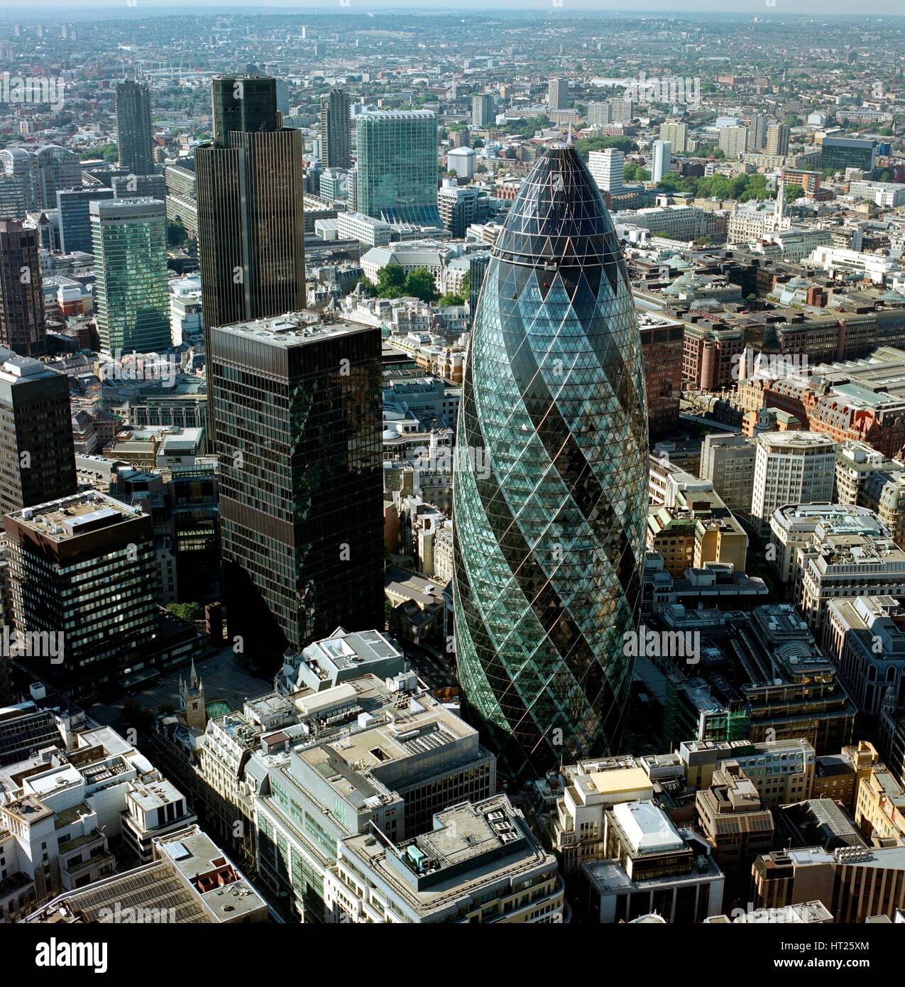 London city aerial buildings commerce architecture hi-res stock ...