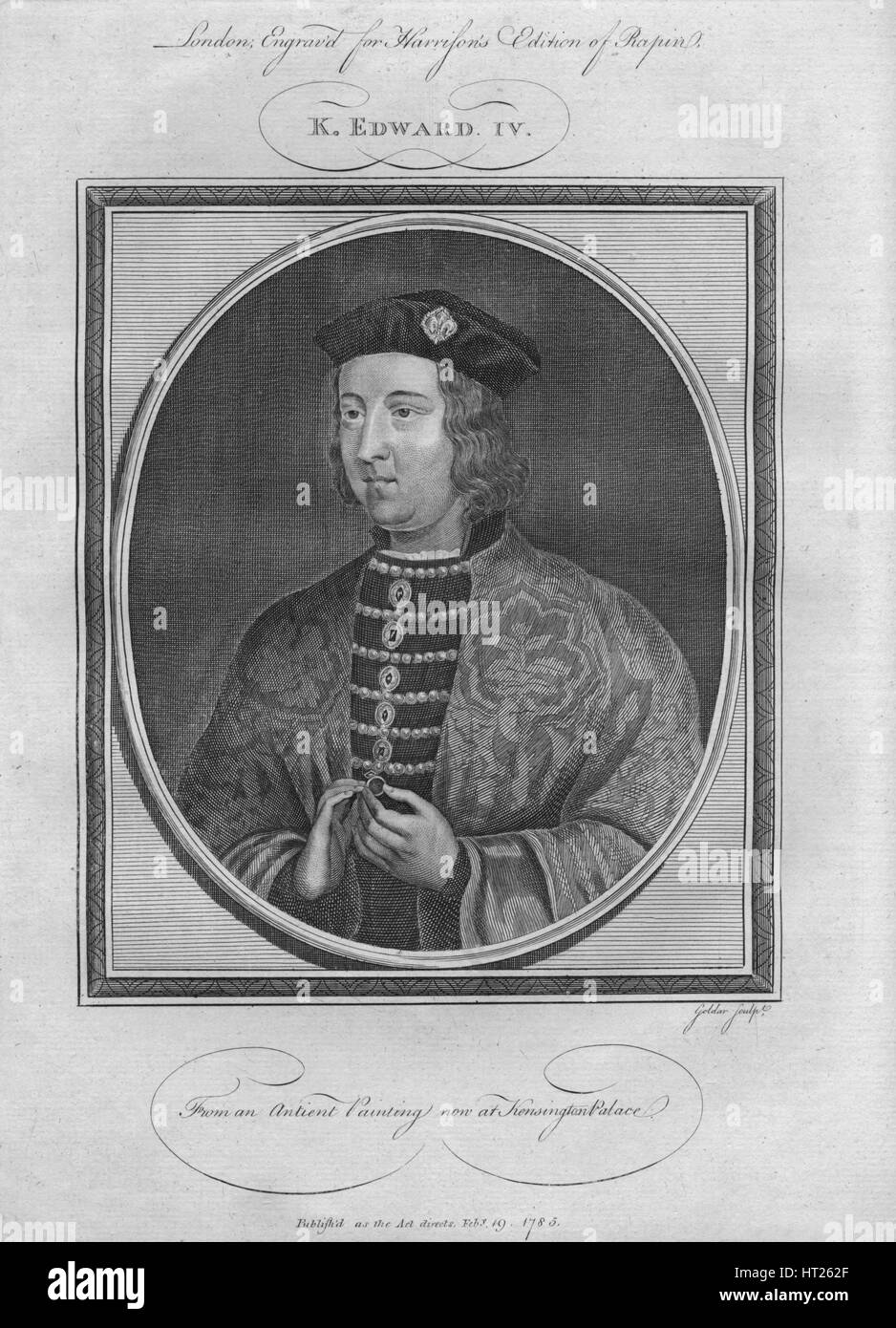 Edward iv king of england Black and White Stock Photos & Images - Alamy