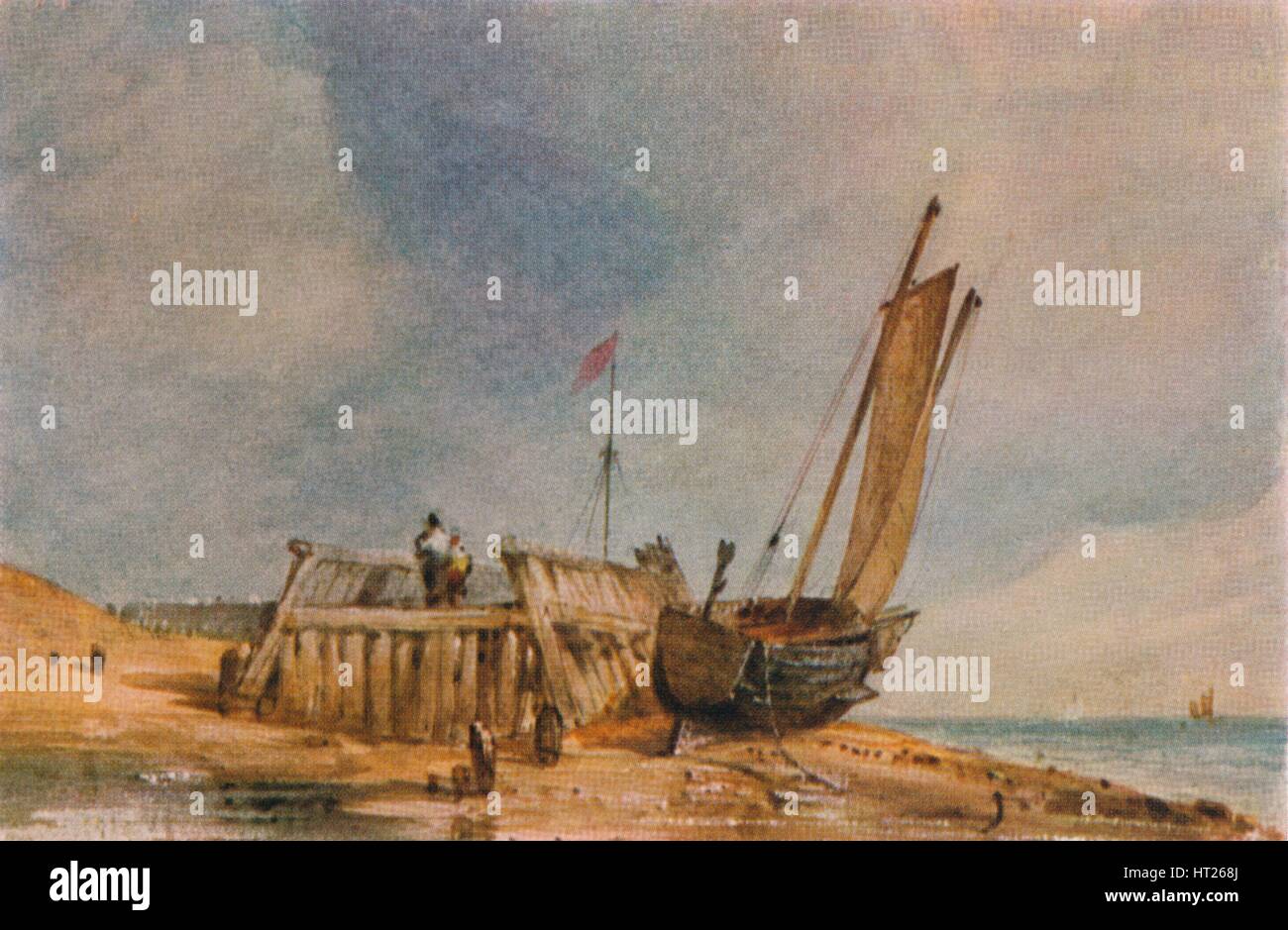 'A Recollection', 1836. Artist: Edward William Cooke Stock Photo - Alamy