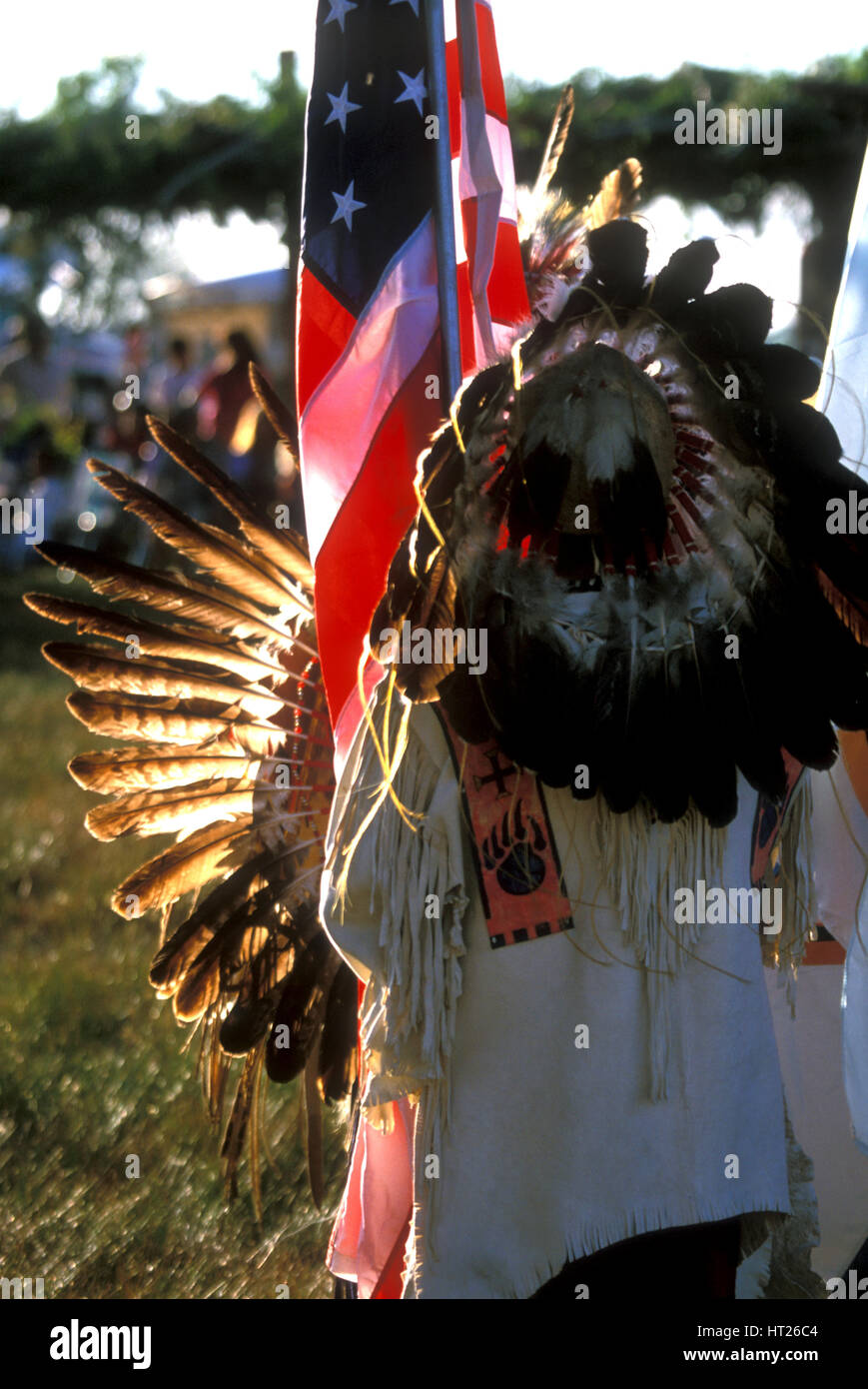 Photo of a Native American costume Stock Photo - Alamy