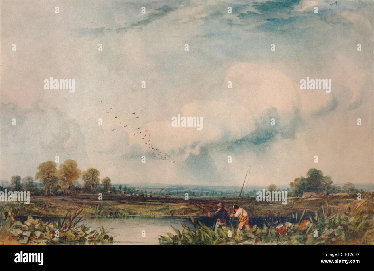 'In the Weald of Kent', c1861. Artist: Thomas Creswick Stock Photo - Alamy