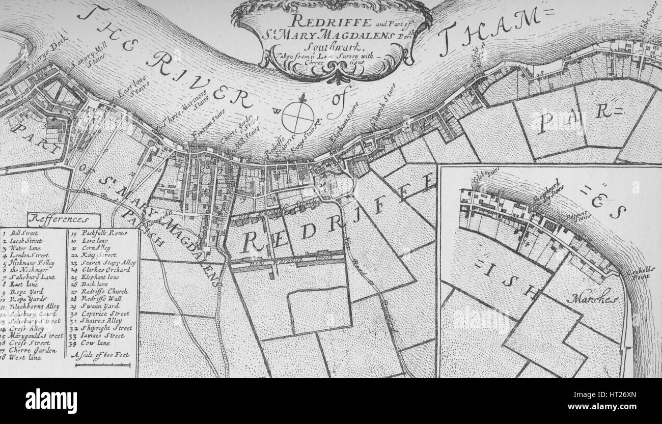 John stow map hi-res stock photography and images - Alamy