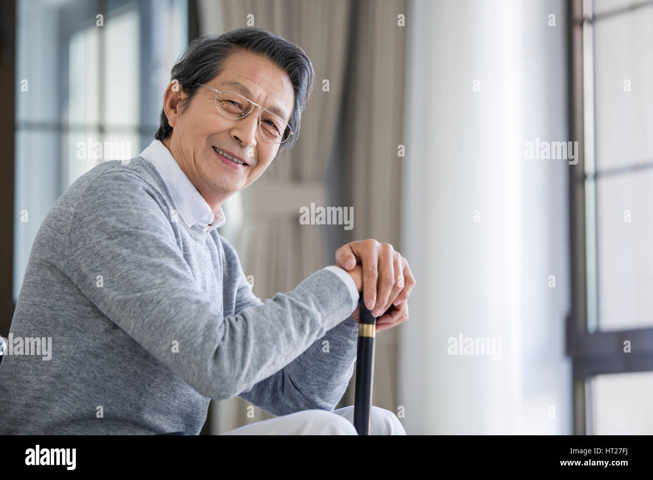 Portrait of senior man Stock Photo - Alamy