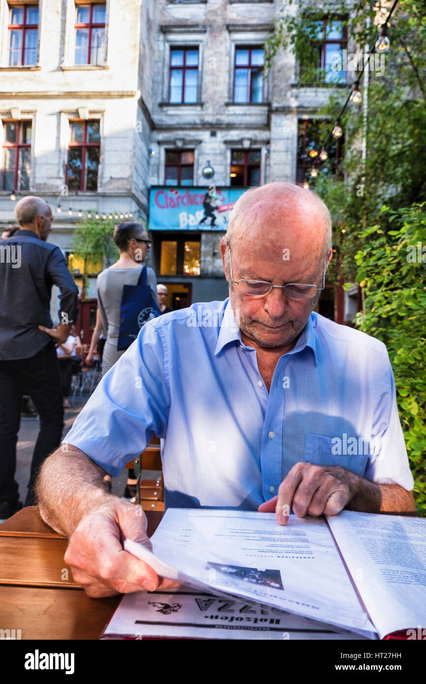 Berlin, Mitte,Auguststrasse.Clärchens Ballhaus Ballroom, famous ...
